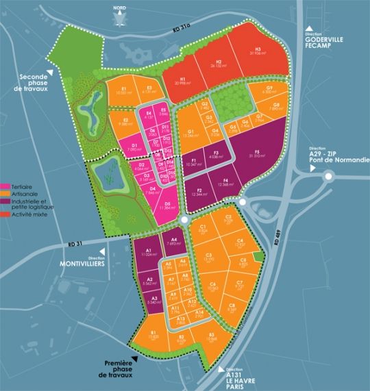 Parc d’activités du Mesnil – Le Havre - SHEMA